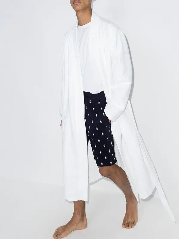 Polo Ralph Lauren Logo Print Pajama Shorts