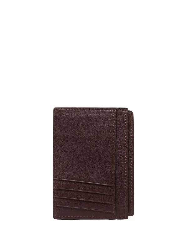 Brunello Cucinelli Long Leather Cardholder - Brown