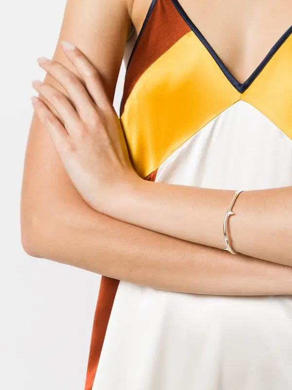 SHAUN LEANE Rose Thorn Thin Cuff