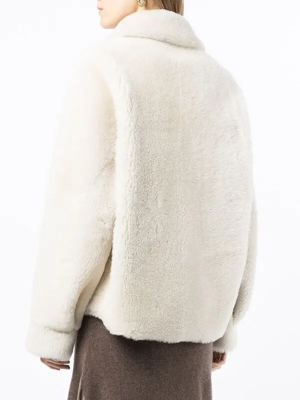 Goen.j Dolman Sleeves Shearling Jacket