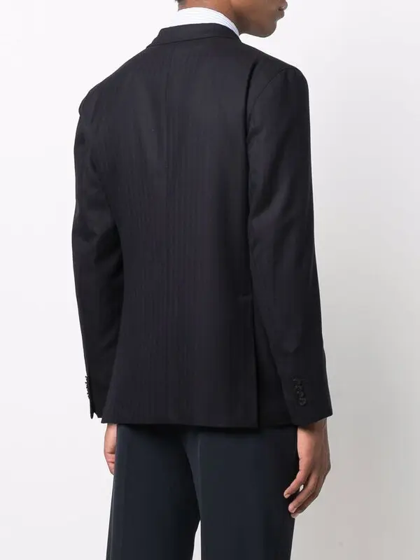 Boglioli Double-breasted Pinstripe Blazer