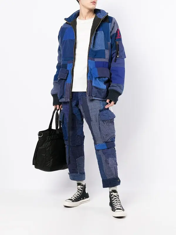 GREG LAUREN Patchwork Coat