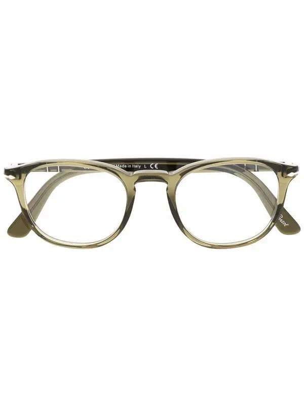 Persol Round-frame Glasses - Green