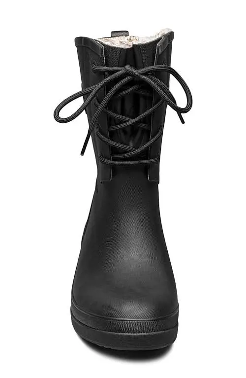 Bogs Amanda Ii Lace-up Waterproof Boot - Black