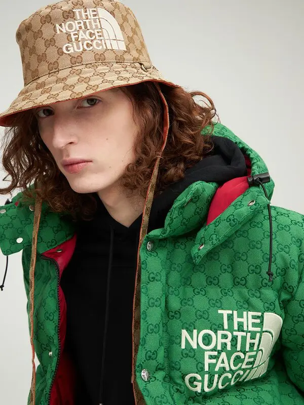 THE NORTH FACE x GUCCI バケットハット The North Face x Gucci Black Polyester Bucket Hat XXS International