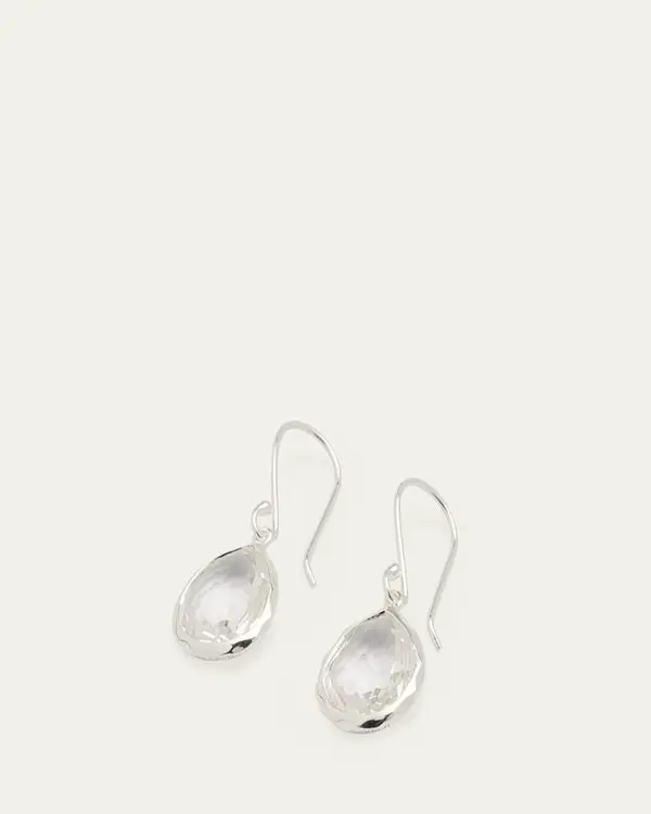 Ippolita Sterling Teardrop Earrings - Clear Quartz