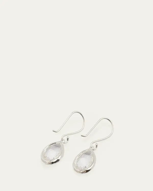 Ippolita Sterling Teardrop Earrings - Clear Quartz