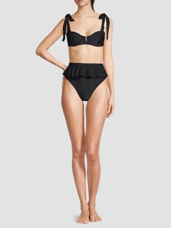 Beach Riot Blair Bikini Top - Black