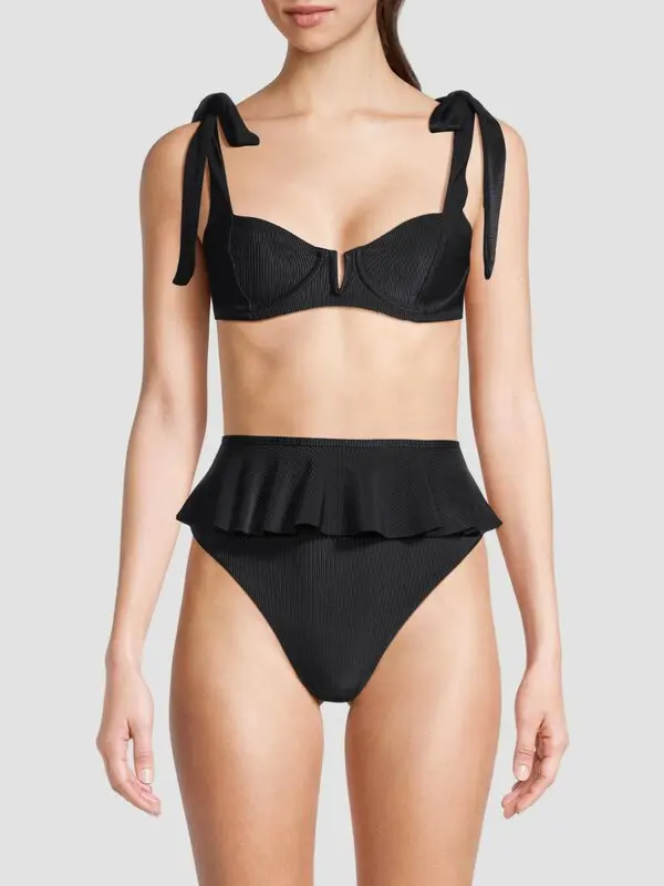 Beach Riot Blair Bikini Top - Black