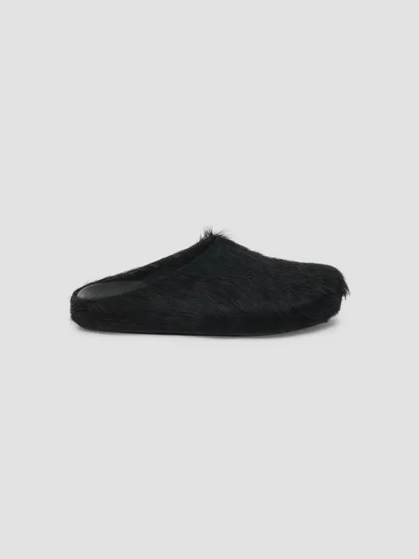 Marni Fussbett Sabot Mules - Black