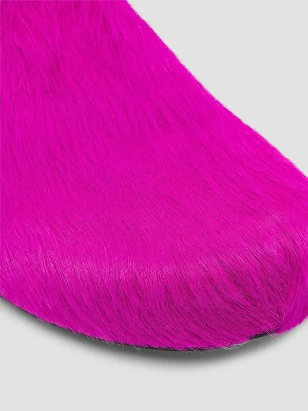 Marni Fussbett Sabot Mules - Fuchsia