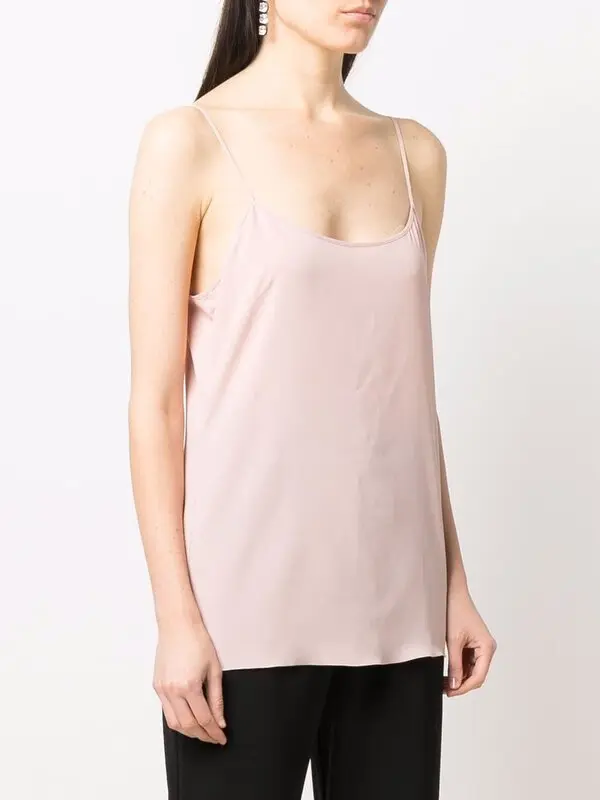 Alberta Ferretti Stretch-silk Camisole