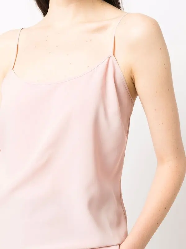 Alberta Ferretti Stretch-silk Camisole