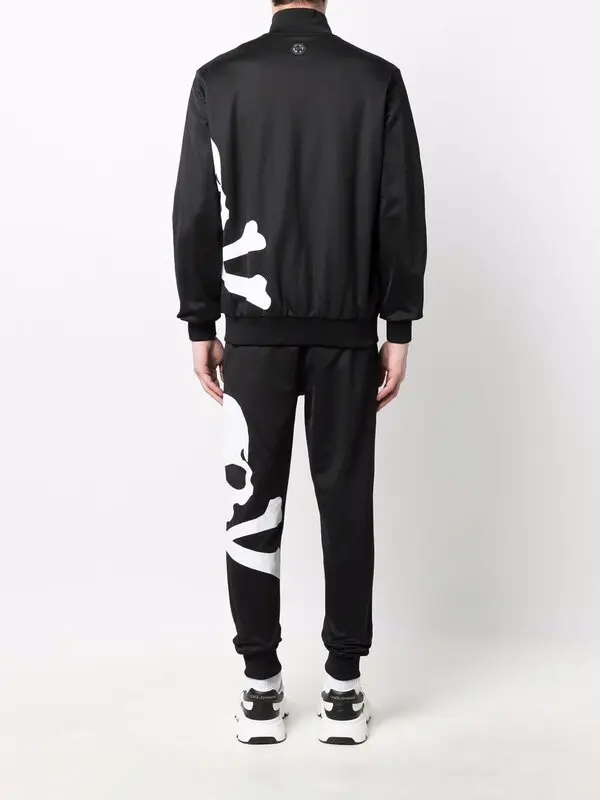 Philipp Plein Logo-print Tracksuit Set - Black