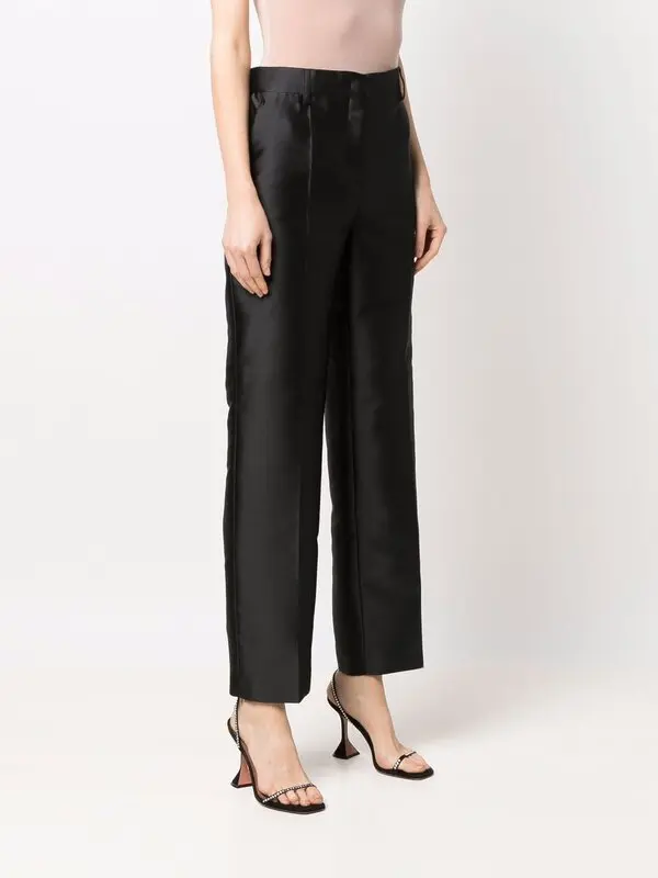 Alberta Ferretti High-waisted Tailored Trousers