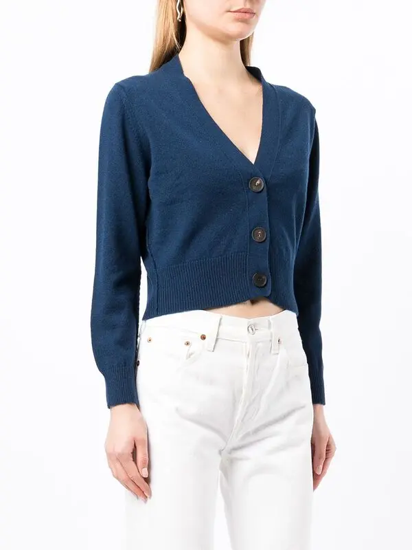 Pringle Of Scotland Cropped Cashmere Cardigan