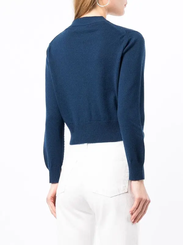 Pringle Of Scotland Cropped Cashmere Cardigan