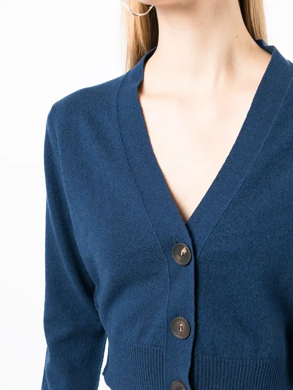Pringle Of Scotland Cropped Cashmere Cardigan