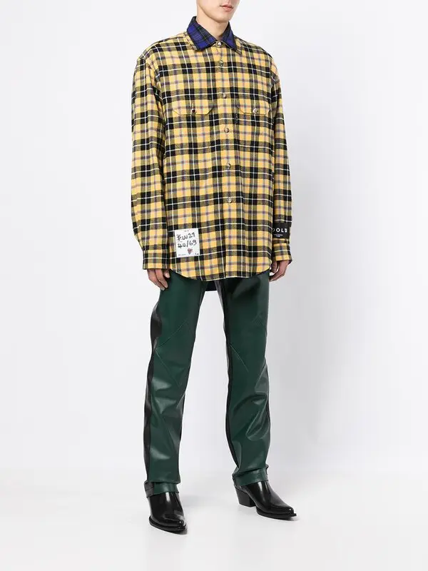 COOL T.M Plaid-check Print Shirt