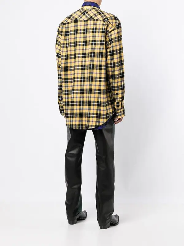COOL T.M Plaid-check Print Shirt