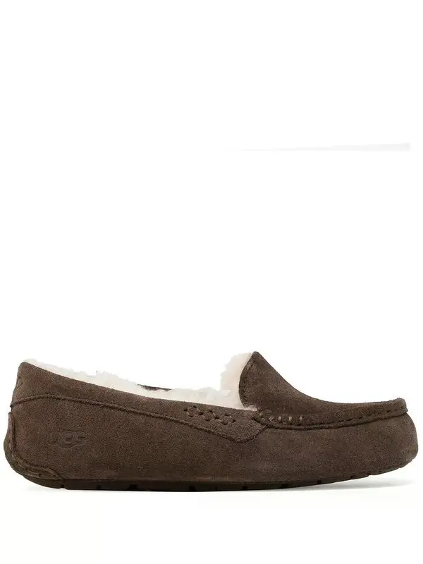 UGG Dakota Shearling-lined Loafers - Brown