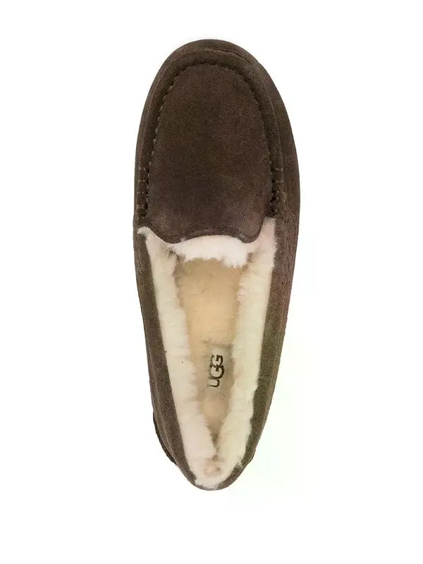 UGG Dakota Shearling-lined Loafers - Brown