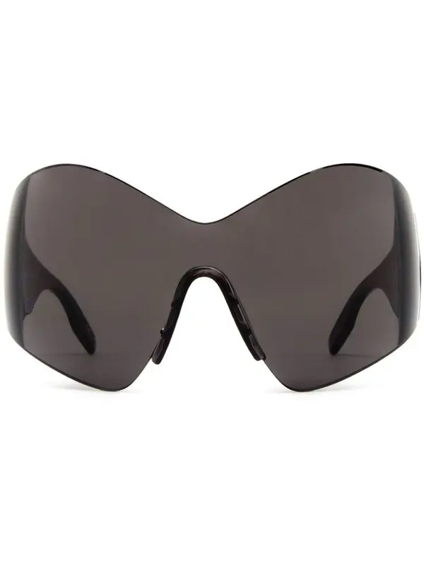 Balenciaga Ski Cat Sunglasses - Black