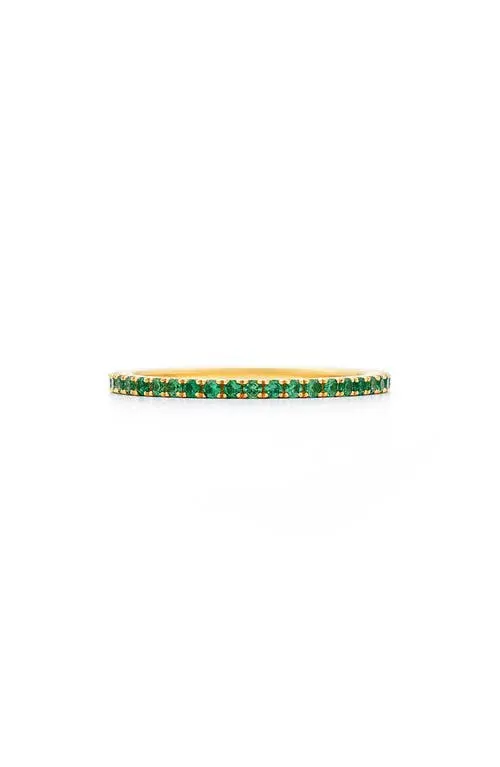 Kwiat Stackable Band Ring - Tsavorite