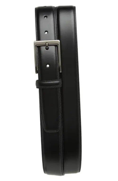 ORIGINAL PENGUIN Leather Belt - Blk
