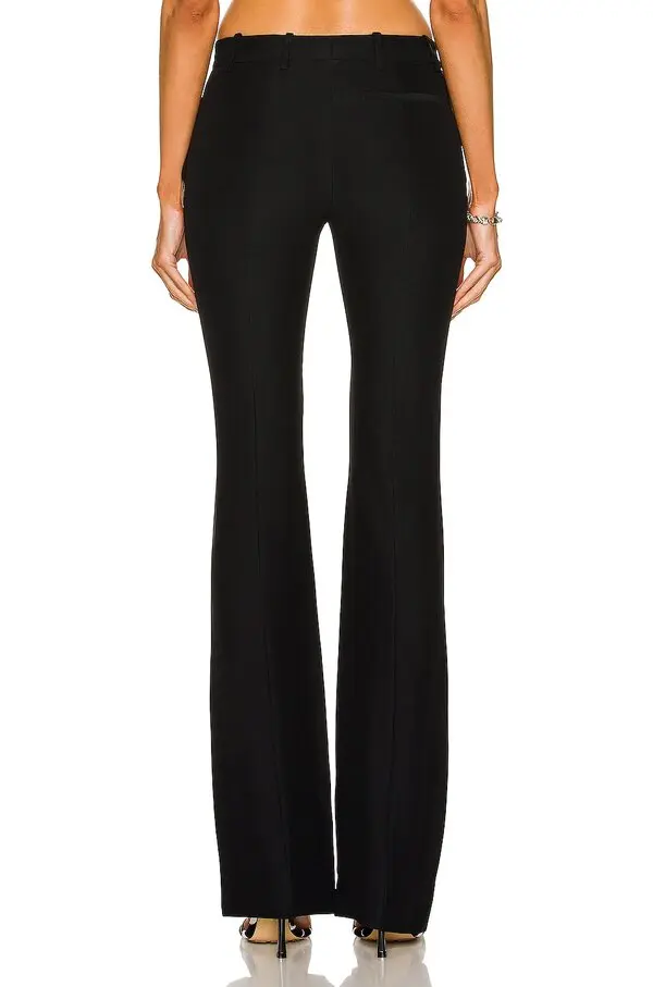 Alexander McQueen Narrow Bootcut Trousers - Black