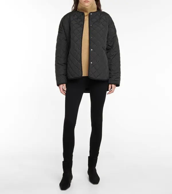 TOTEME Quilted Jacket - Black