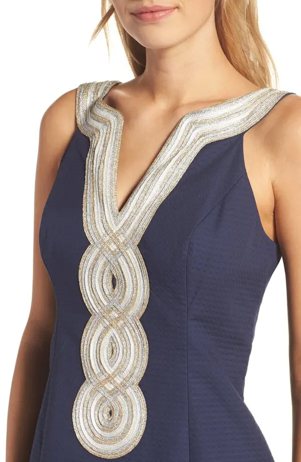 Lilly Pulitzer Lilly Pulitzer Valli Shift Dress - True Navy | Editorialist