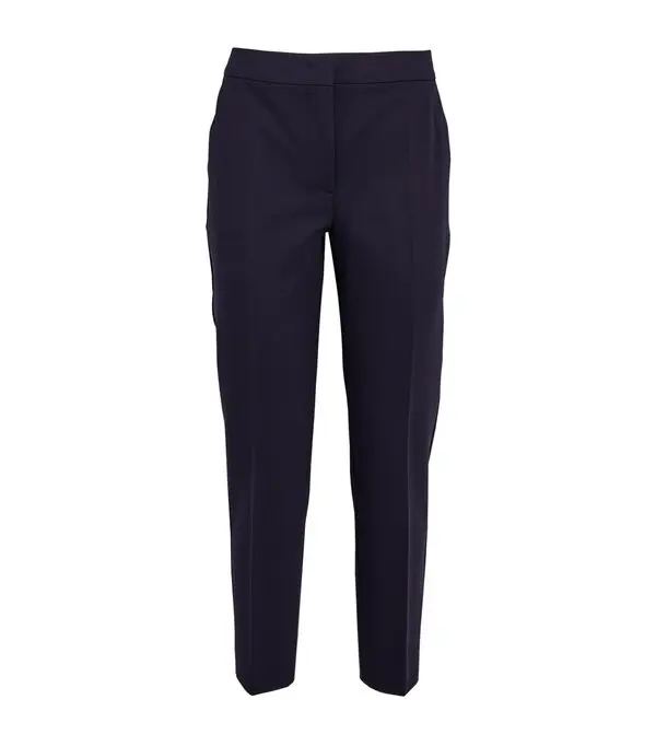 Max Mara Tapered Trousers - Blue