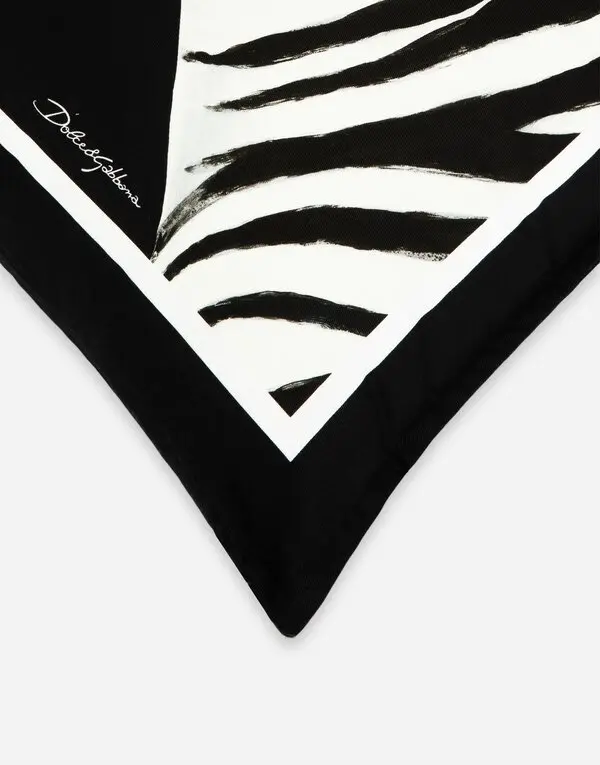 Dolce & Gabbana Canvas Cushion Medium