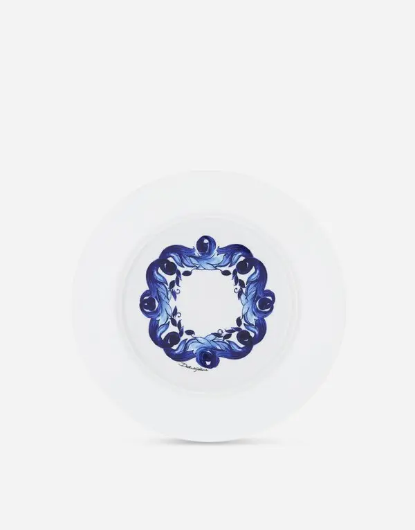 Dolce & Gabbana Set 2 Porcelain Dinner Plates