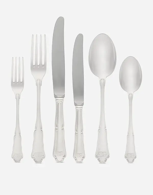 Dolce & Gabbana 6-piece German Silver Flatware Set - Multicolor