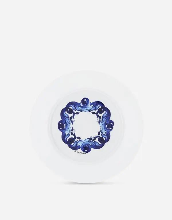 Dolce & Gabbana Set 2 Porcelain Dinner Plates
