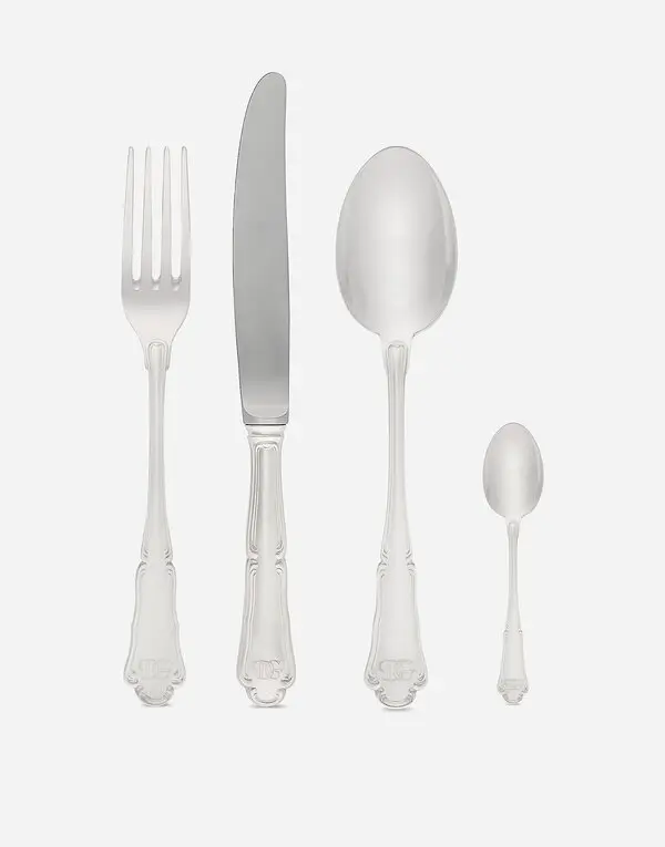 Dolce & Gabbana 4-piece German Silver Flatware Set - Multicolor