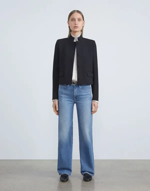 Lafayette 148 New York Plus-size Lex Jacket In Italian Double Face Wool