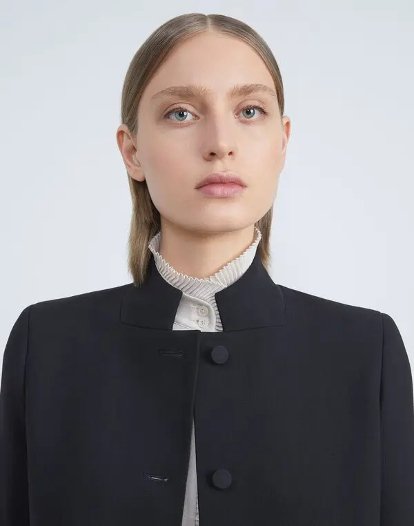 Lafayette 148 New York Plus-size Lex Jacket In Italian Double Face Wool