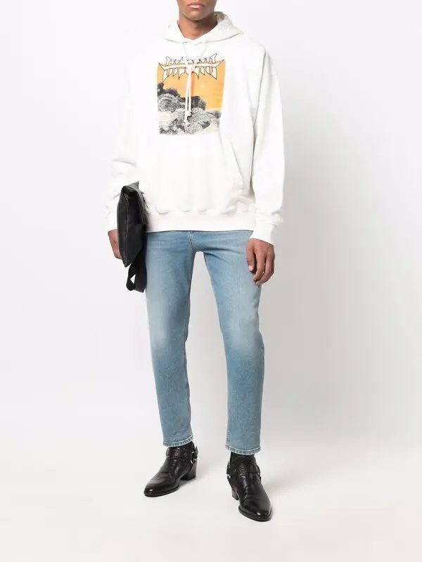 DIESEL® Straight Leg Cropped Jeans