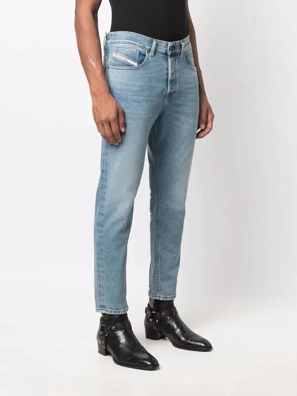 DIESEL® Straight Leg Cropped Jeans
