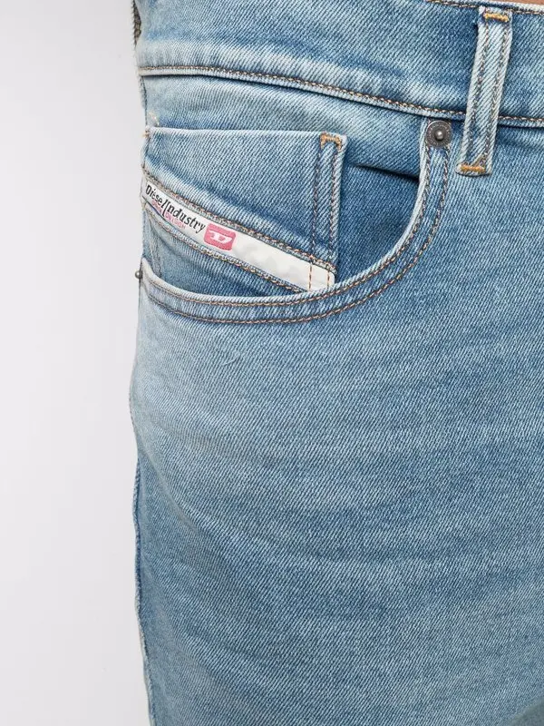 DIESEL® Straight Leg Cropped Jeans
