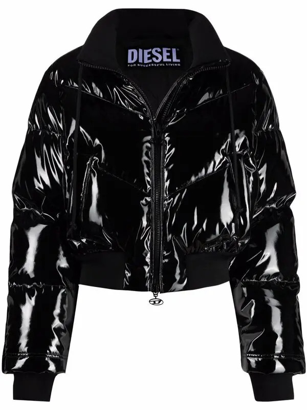 DIESEL® W-crema Padded Jacket - Black