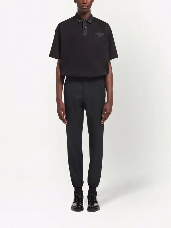 Prada Wool Gabardine Trousers