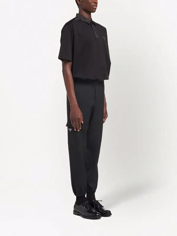 Prada Wool Gabardine Trousers