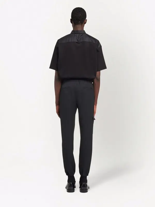 Prada Wool Gabardine Trousers