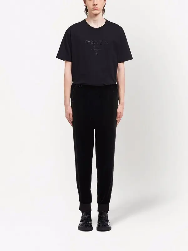 Prada Velvet Track Pants