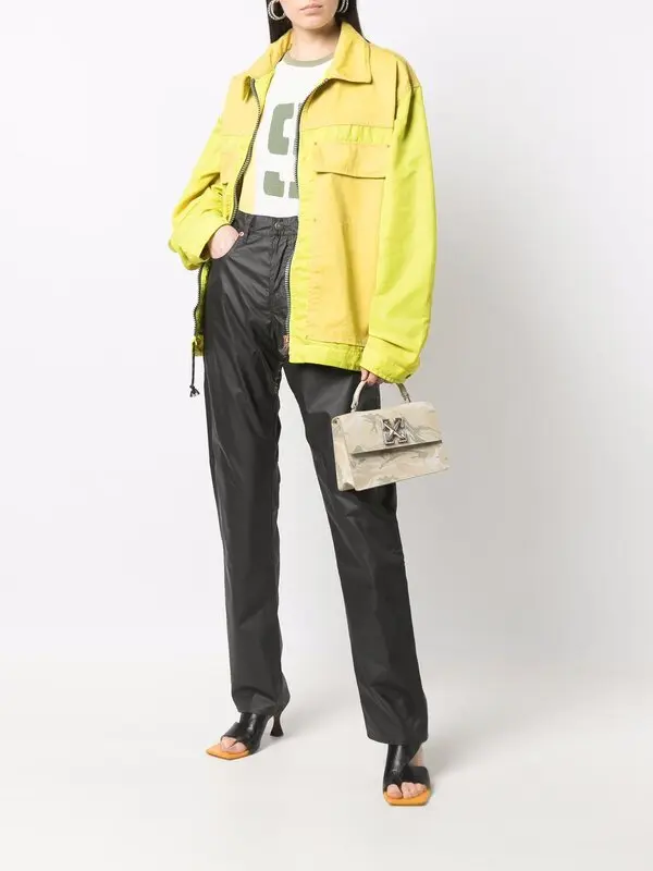 DIESEL® Coated Cotton Blend Trousers