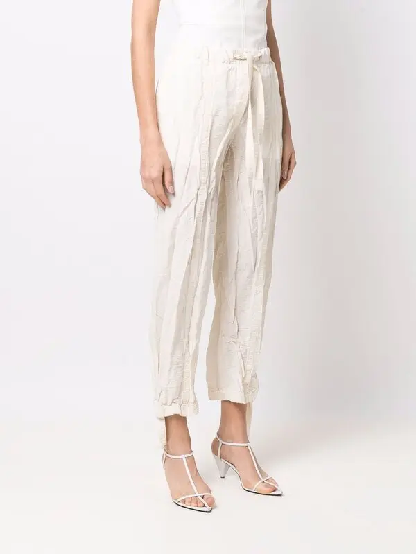 JIL SANDER Crinkle-effect Trousers